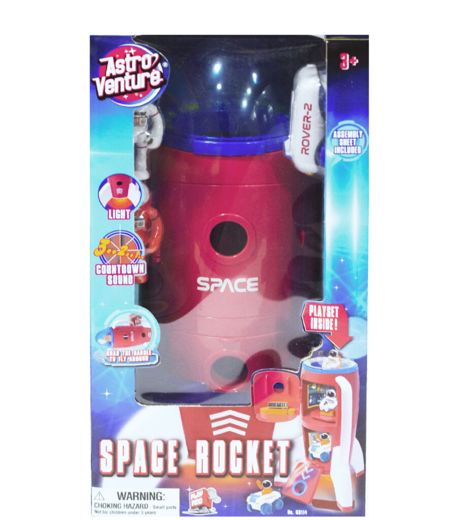 Astro Venture Space Rocket – smaller version - Playmind