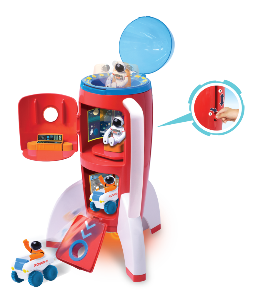Astro Venture Space Rocket – smaller version - Playmind